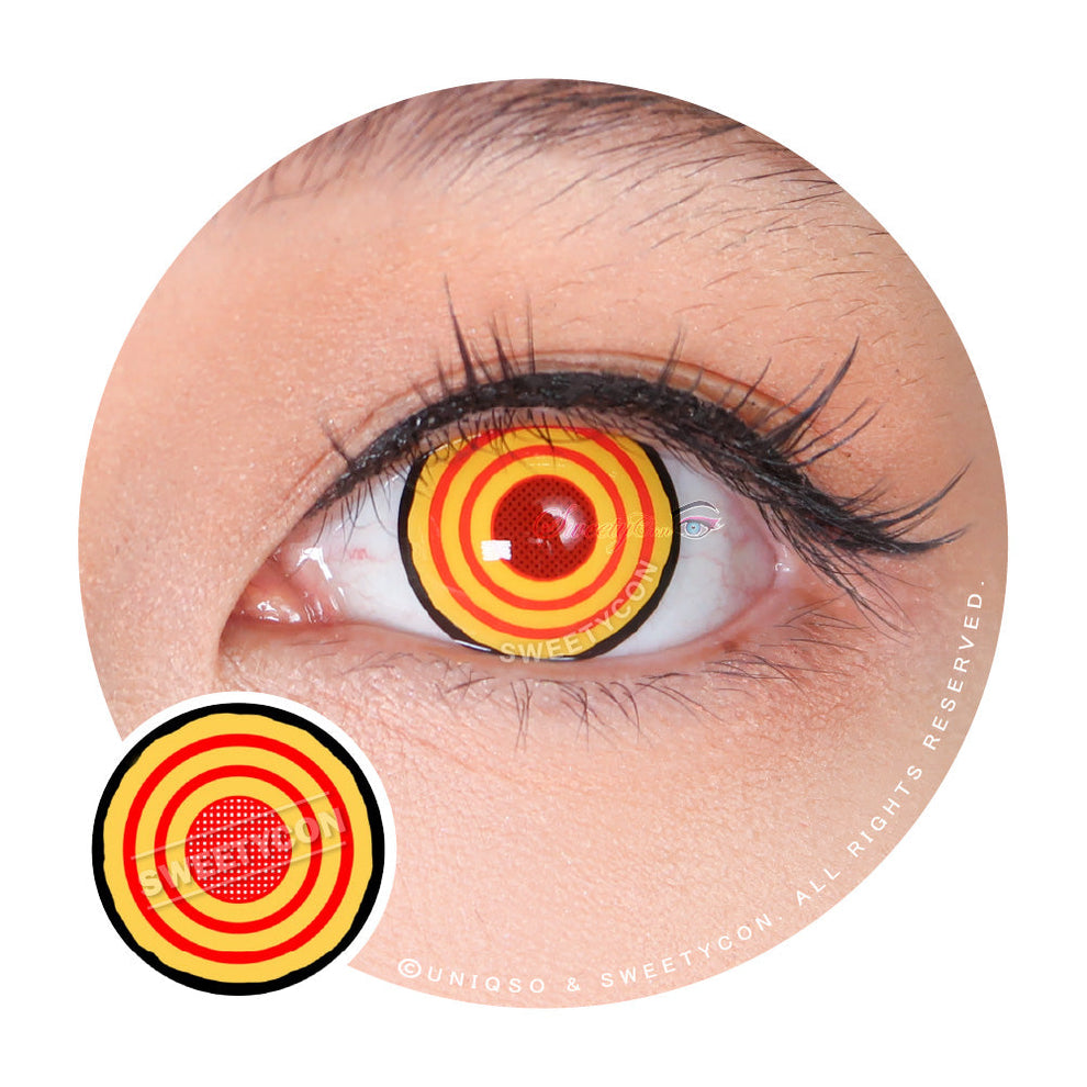 Sweety Crazy Yellow Rings V2 (Chainsaw Man - Makima) (1 lens/pack ...