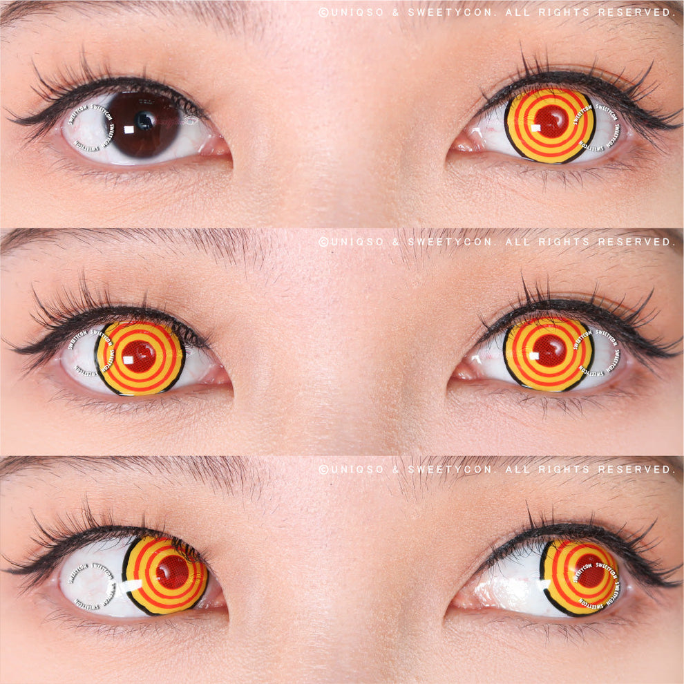 Sweety Crazy Yellow Rings V2 (Chainsaw Man - Makima) (1 lens/pack ...